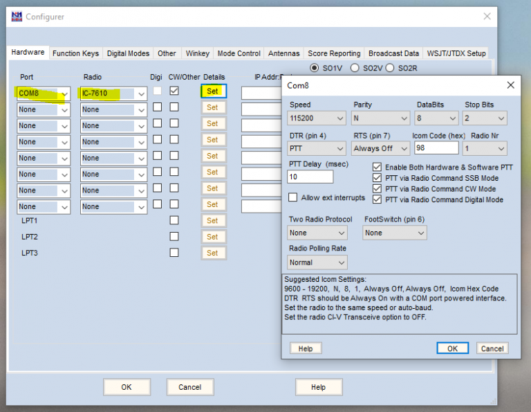 FT8 on IC-7610 using N1MM+, WSJT-X, and GridTracker – KJ7OPR Radio Tips